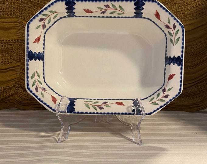 Vintage Adams Lancaster Real English Ironstone Oblong Serving Dish - Etsy