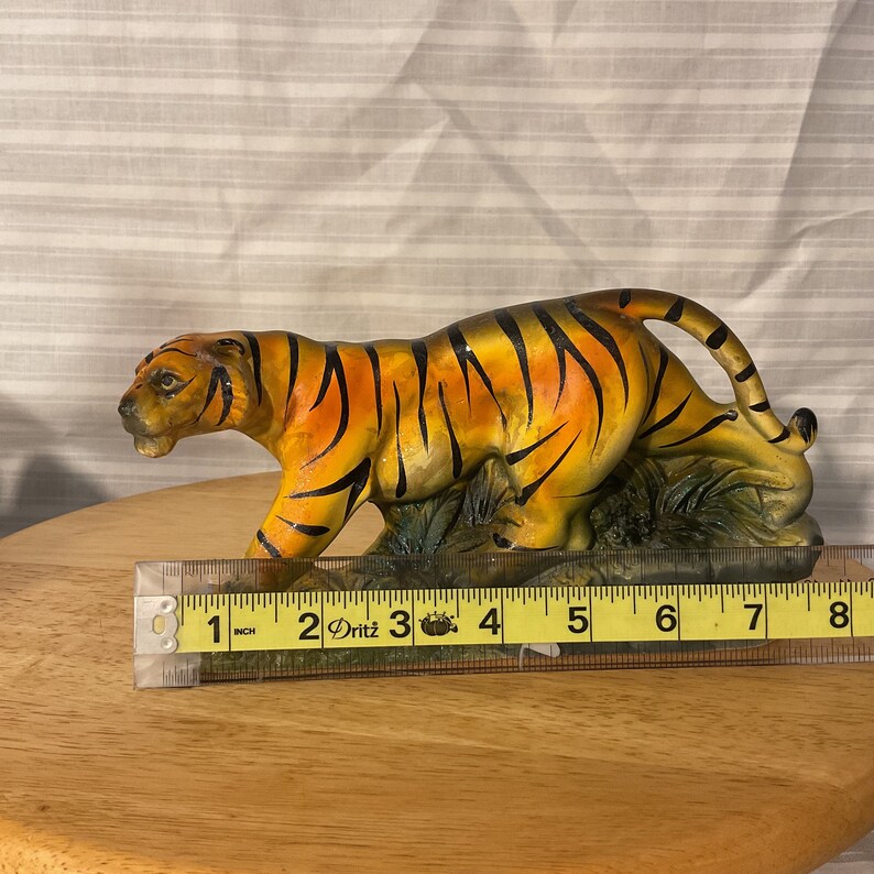 Vintage Ray-gee Pre-1945 Hand Painted Porcelain Tiger Figurine. Made in ...