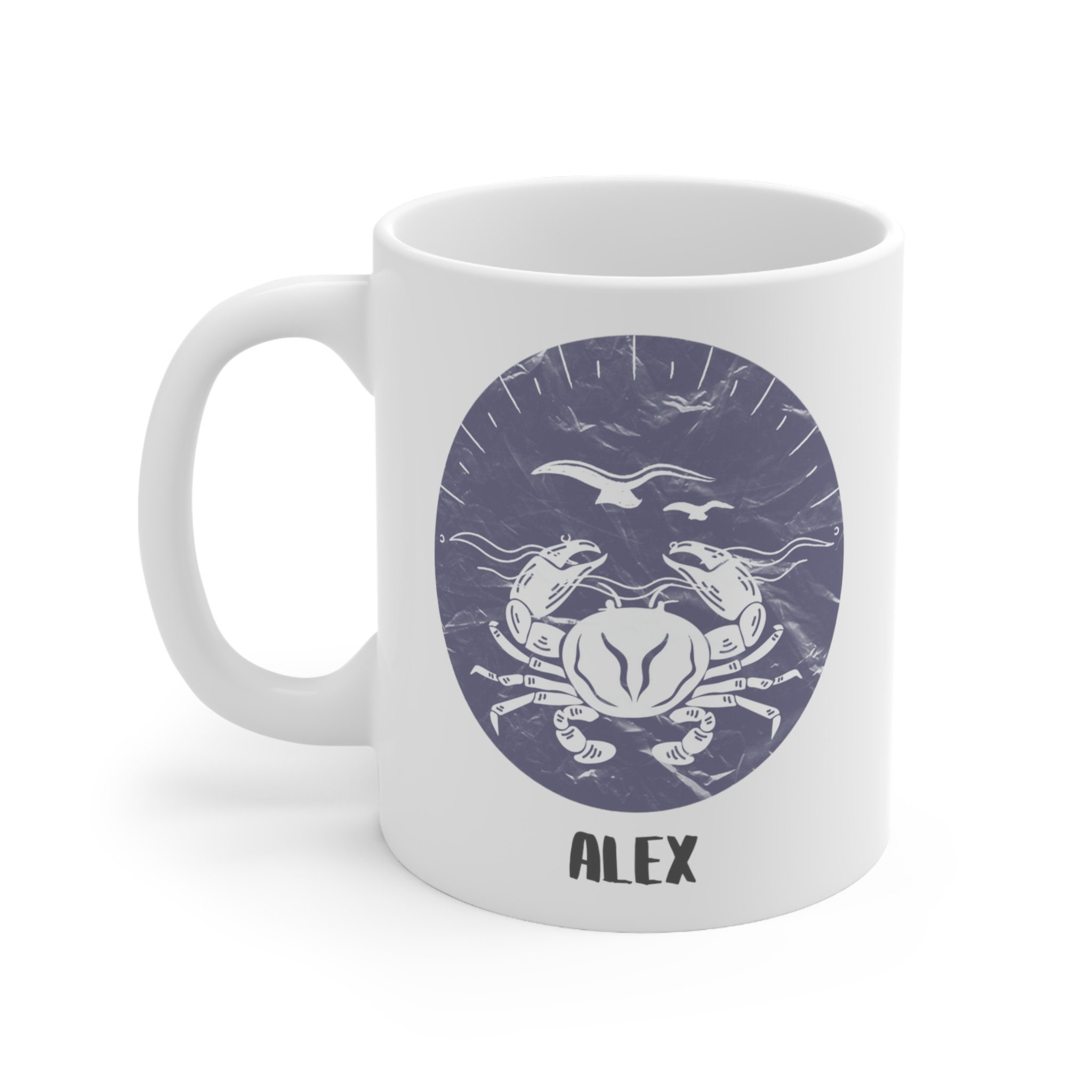 Personalized Zodiac Sign Mug Cancer Birthday Mug Custom Name Zodiac ...