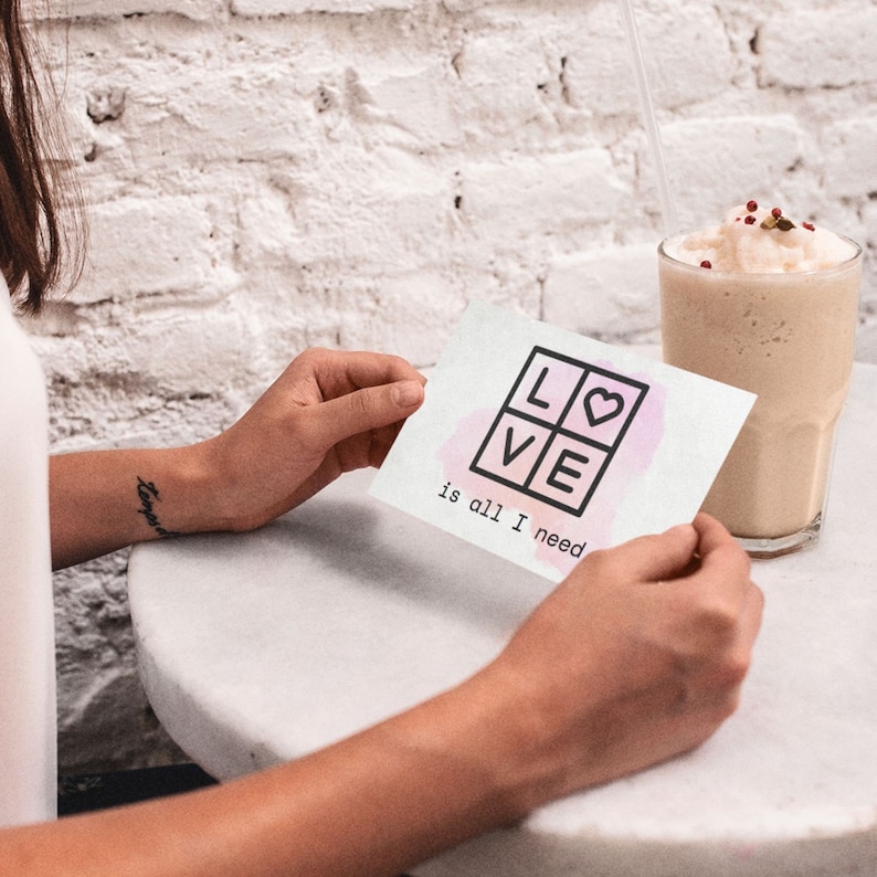 Valentines Day Digital Download Printable Card - Etsy