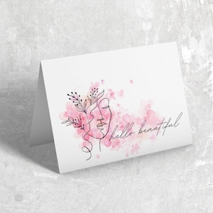 Printable Say Hi Card - Etsy