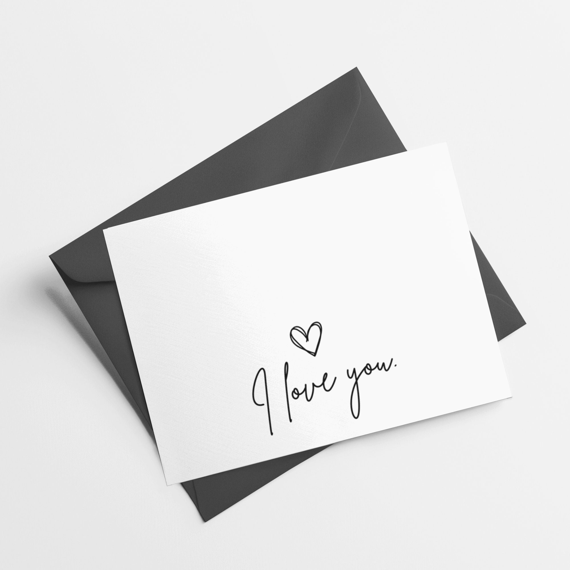 6 Pack Printable Cards Bundle Simple and Cute Cards for Any Occasion ...