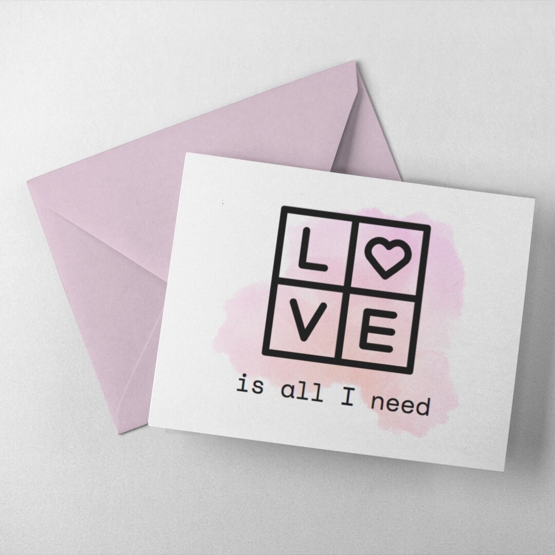 Valentines Day Digital Download Printable Card - Etsy