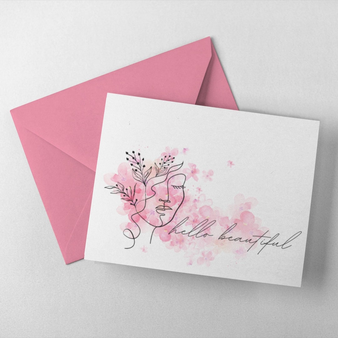 Printable Say Hi Card - Etsy