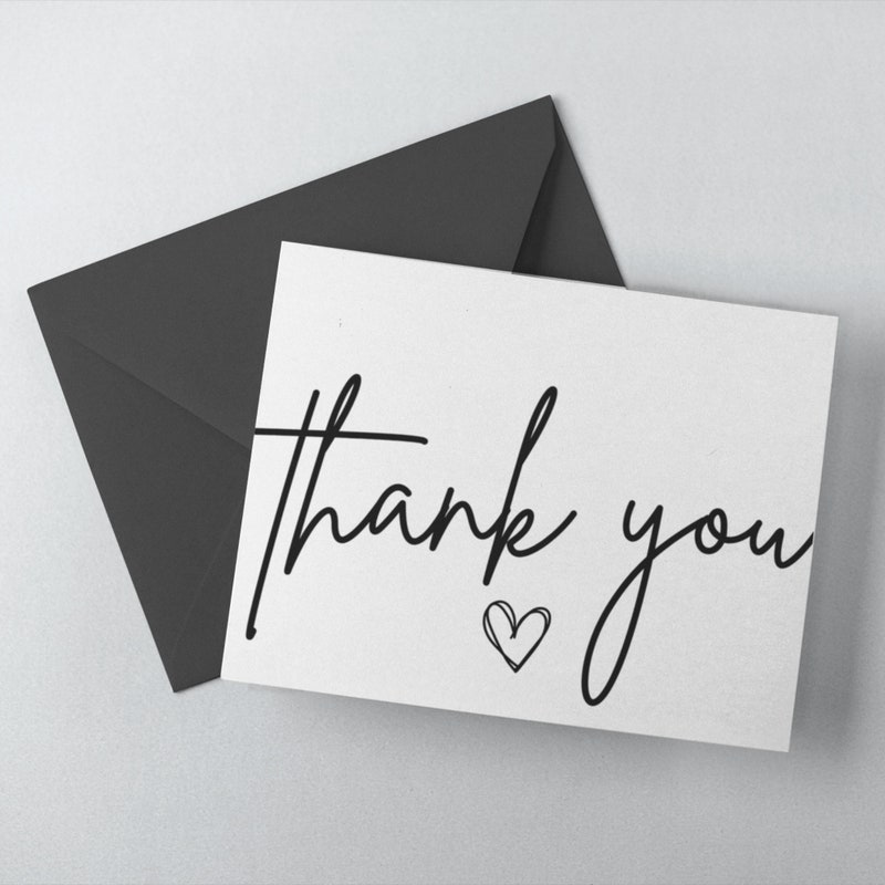 Handwritten Thank You Cards - Etsy