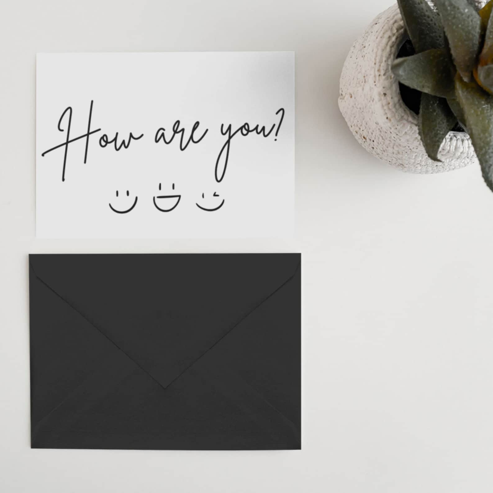 Printable Say Hi Card - Etsy