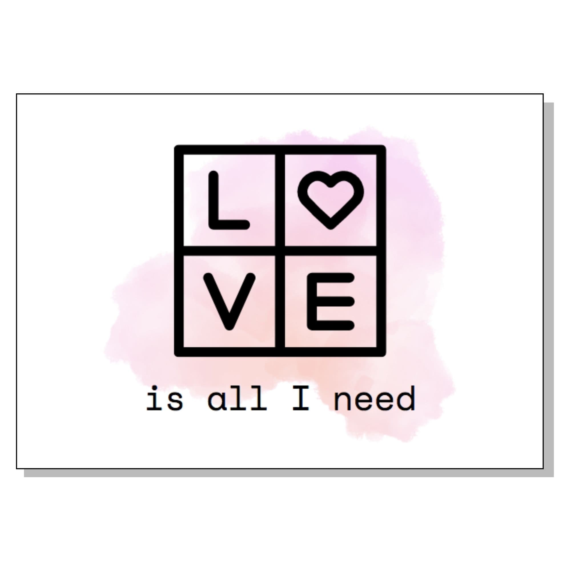 Valentines Day Digital Download Printable Card - Etsy