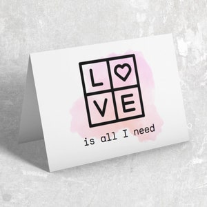 Valentines Day Digital Download Printable Card - Etsy