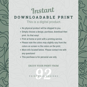 Valentines Day Digital Download Printable Card - Etsy