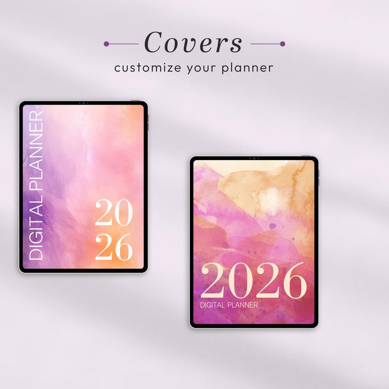 All-in-one Digital Planner 2026 | Daily, Weekly, Monthly Layouts ...