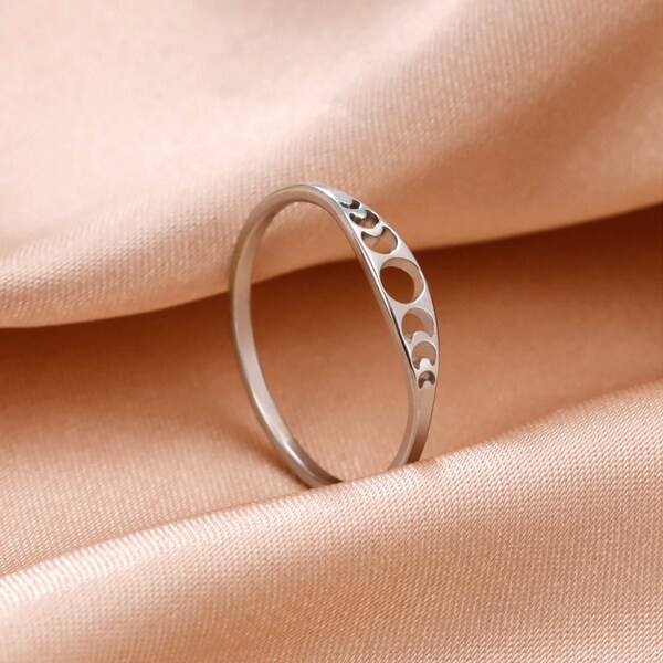 Moon Phase Ring - Etsy