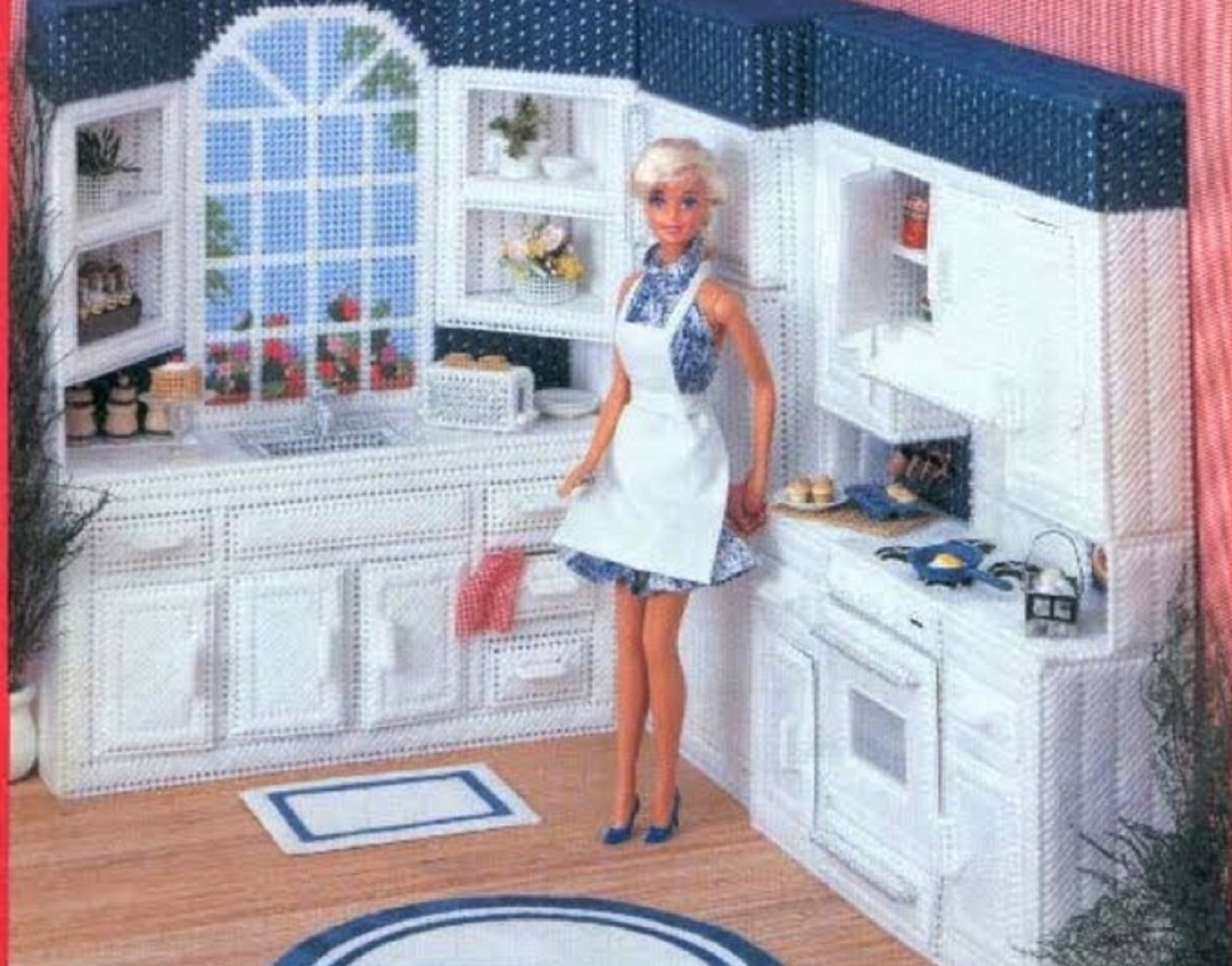 Vintage Plastic Canvas Kitchen Booklet Pattern || Vintage From the 90s ...