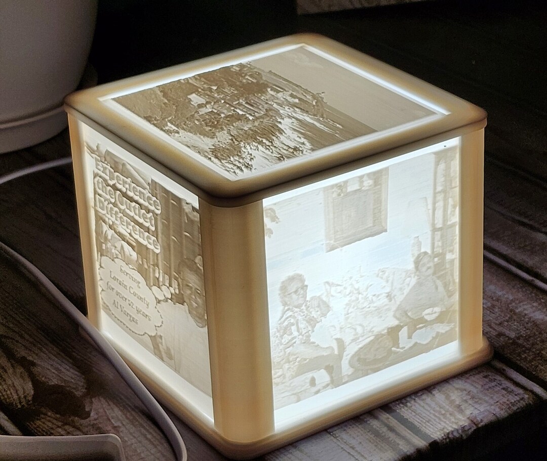 Lithophane Custom Light Box - Etsy