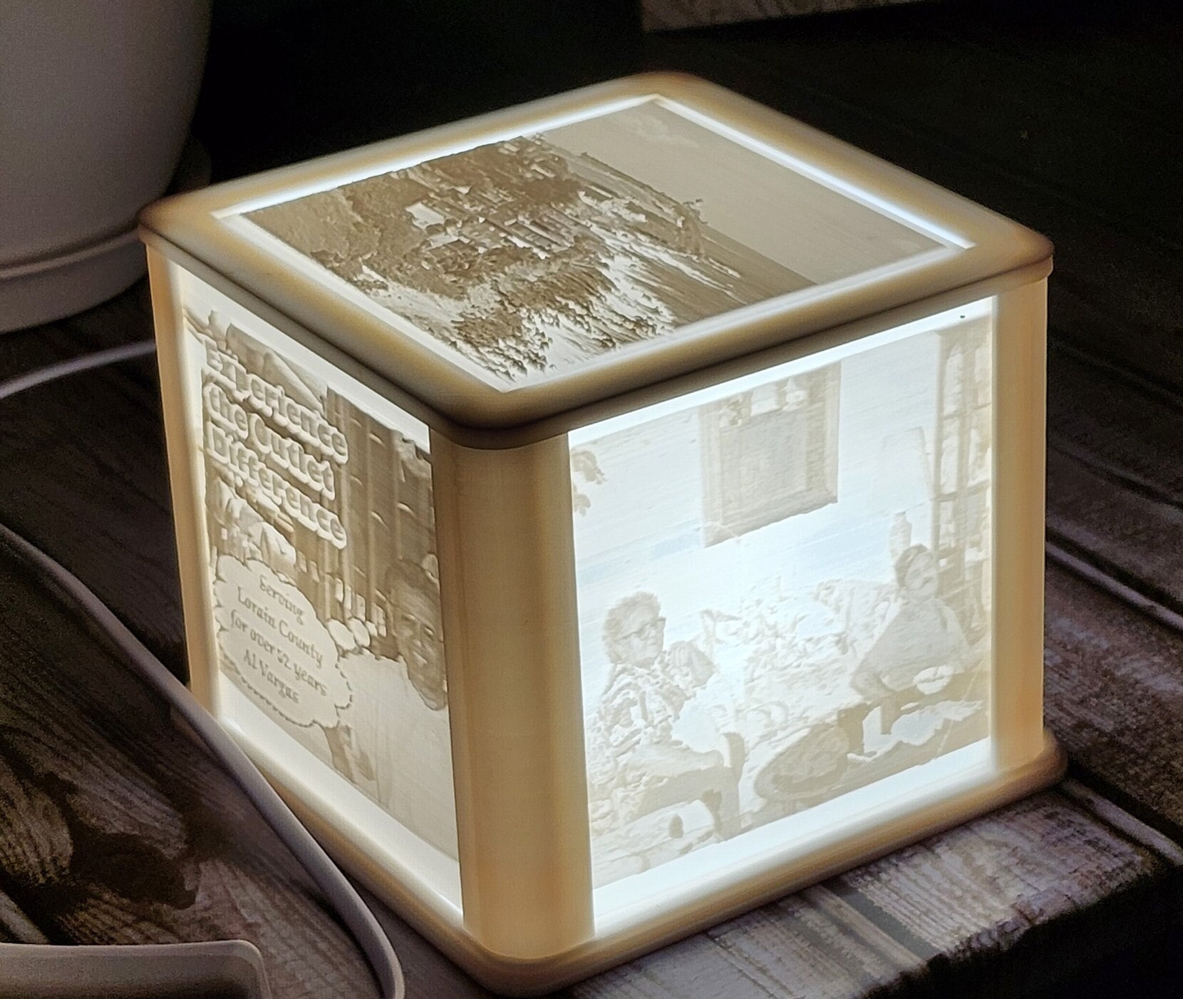 Lithophane Custom Light Box - Etsy