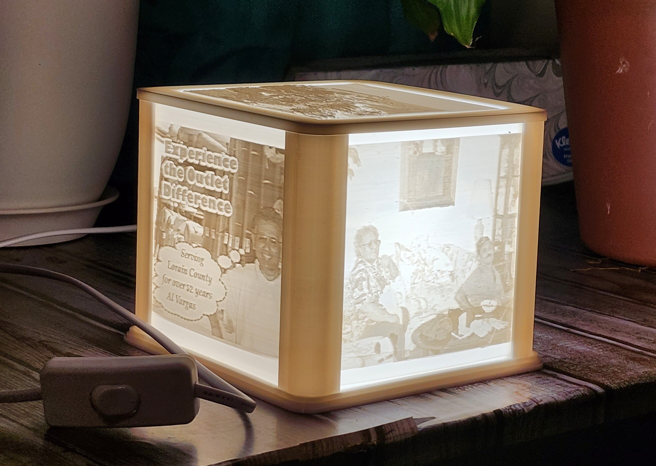 Lithophane Custom Light Box - Etsy