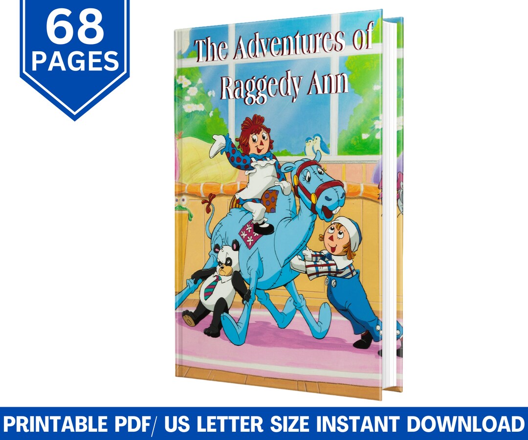 The Adventures of Raggedy Ann, Vintage Children's Chapter Book ...