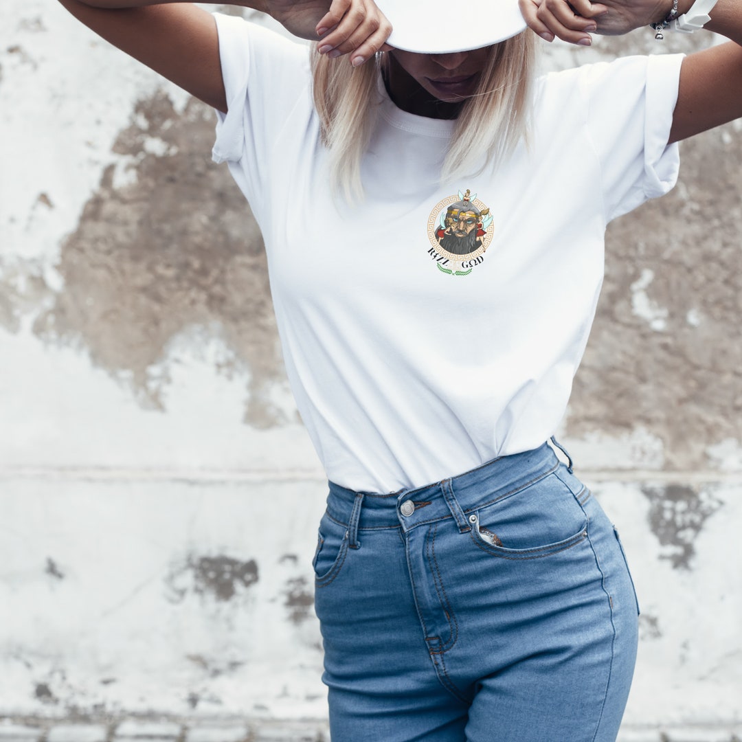 Rizz God T Shirt Greek God Rizz Tee Rizz God V.2 Design Streetwear Tee ...