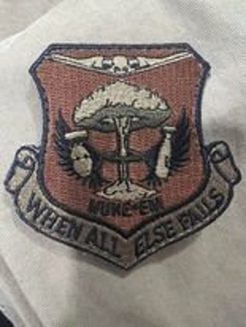 B2 Nuke 'em Morale Patch - Etsy