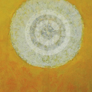 Acrylic Painting, Digital File - 'dandelion' (dandelion) - Etsy