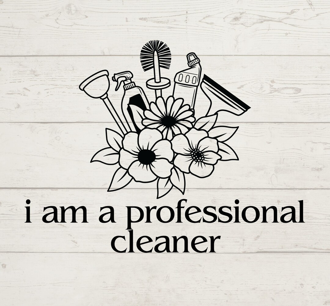 Professional Cleaner PNG, SVG for Cleaner, House Keeping, Cleaning ...