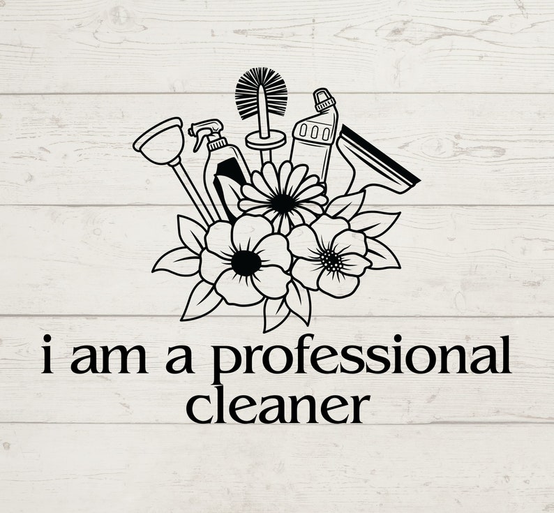 Professional Cleaner PNG, SVG for Cleaner, House Keeping, Cleaning ...