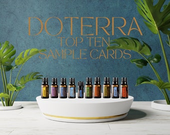Doterra Oil Sample Cards - Etsy