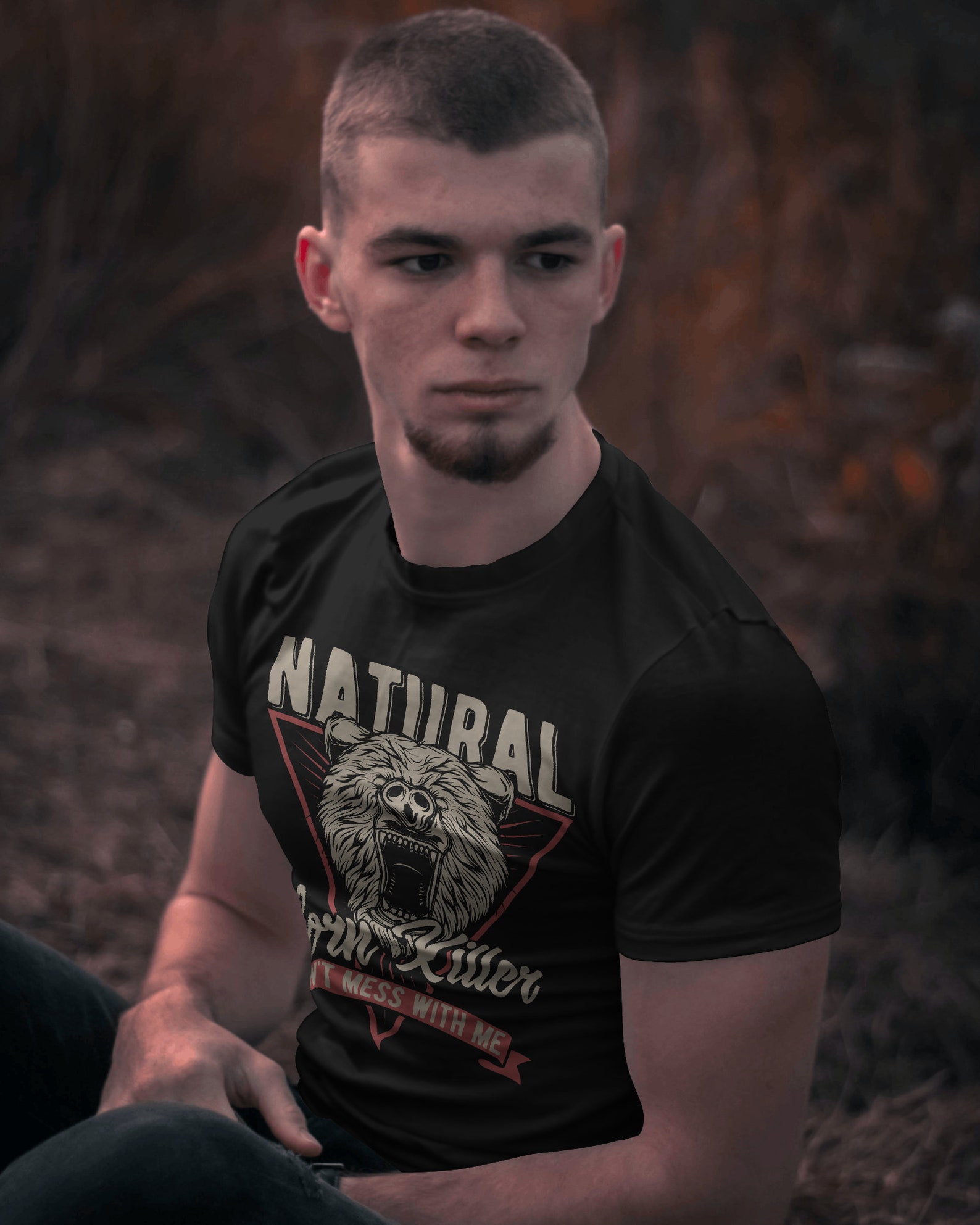 Natural Born Killer Don't Mess With Me Unisex Softstyle T-shirt Strong ...