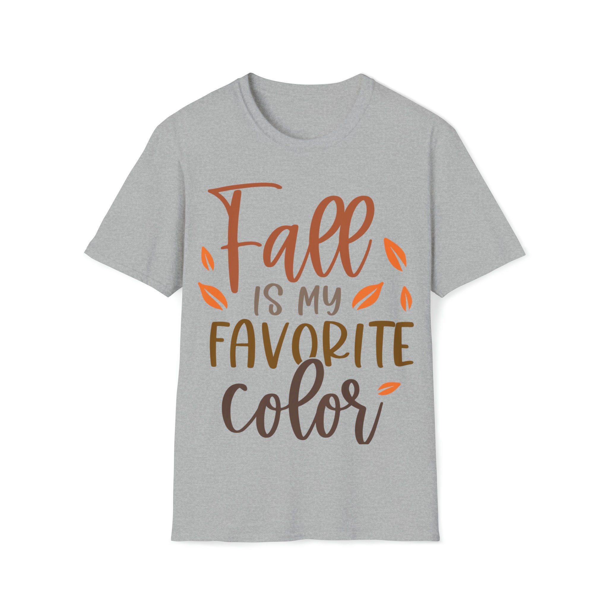 Fall is My Favorite Color Unisex Softstyle T-shirt Autumn Fall Shirt ...