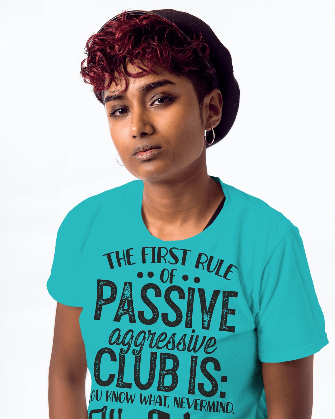 The First Rule of Passive Aggressive Club Unisex Softstyle T-shirt ...