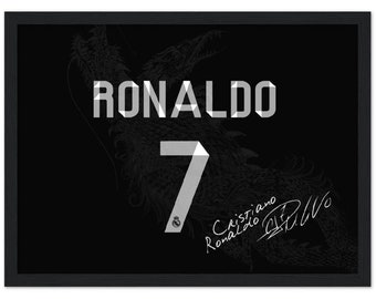 Cristiano Ronaldo Autograph - Etsy