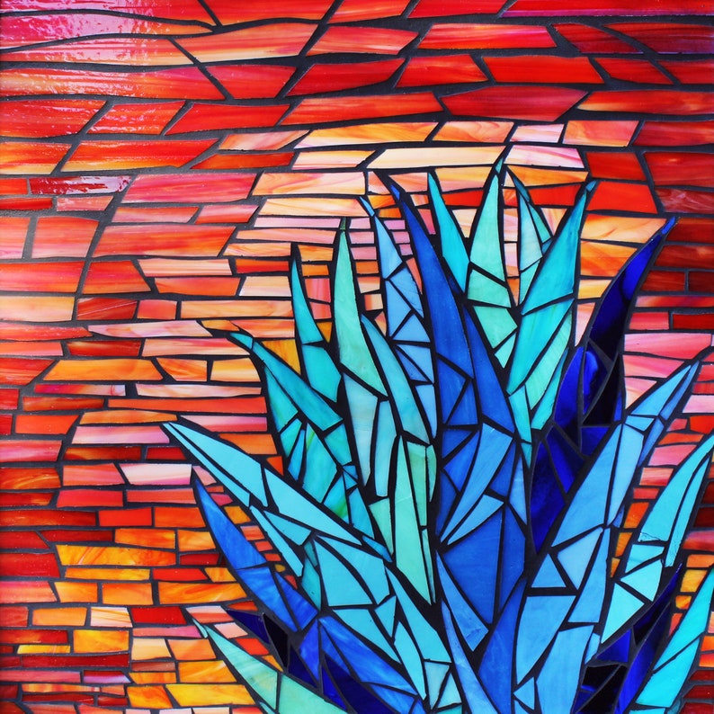 Blue Agave at Sunset - Etsy