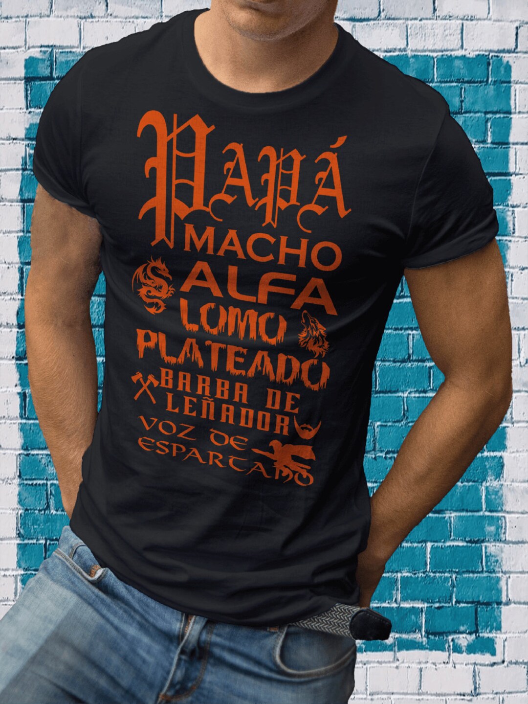Playeras Personalizidas, Papa Increible,papa Macho Alfa, Papa De Otra ...