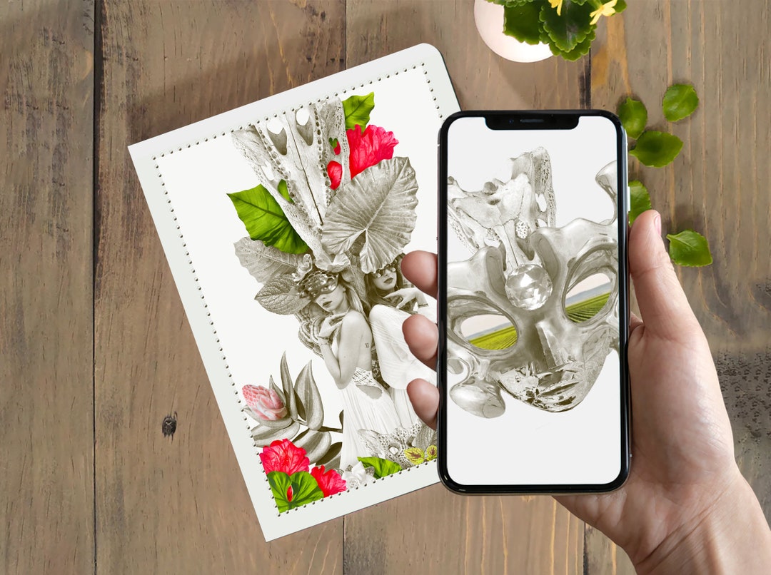 Two Goddesses Augmented Reality Journal, Unique Valentines Day Gift ...