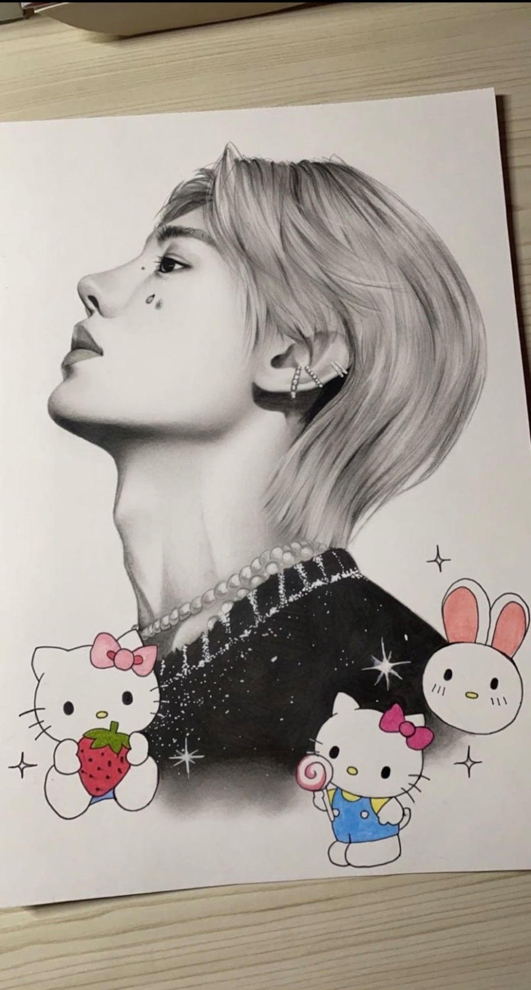 Sunghoon Drawing enhypen/ Kpop - Etsy
