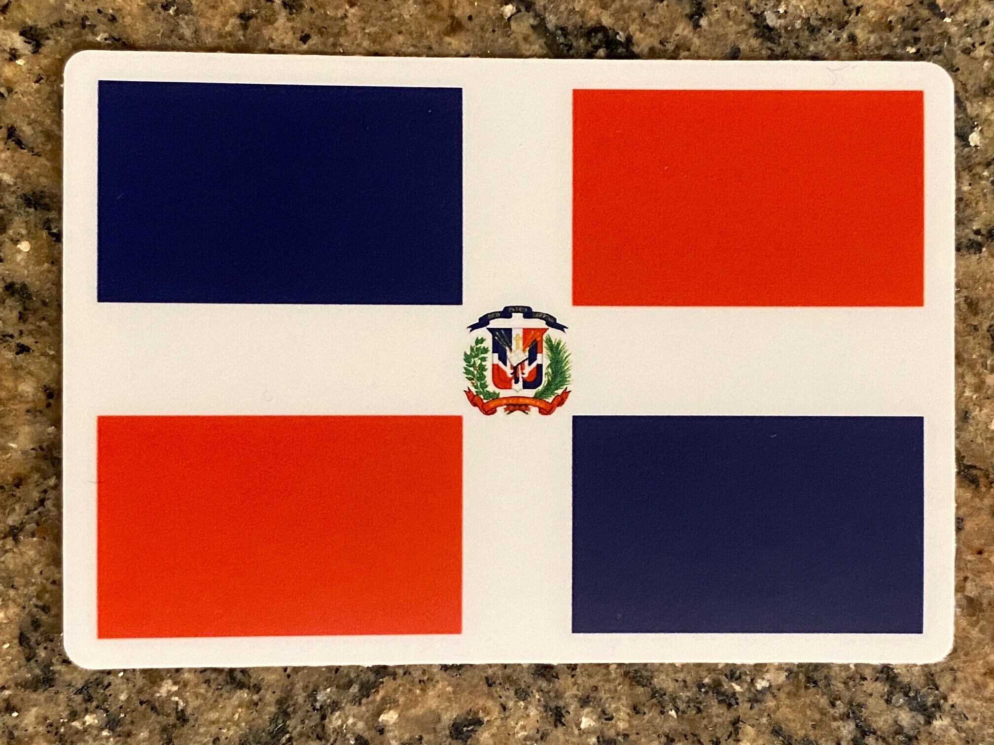Dominican Republic Flag Sticker Gift for Dominicans, Dominican Sticker ...