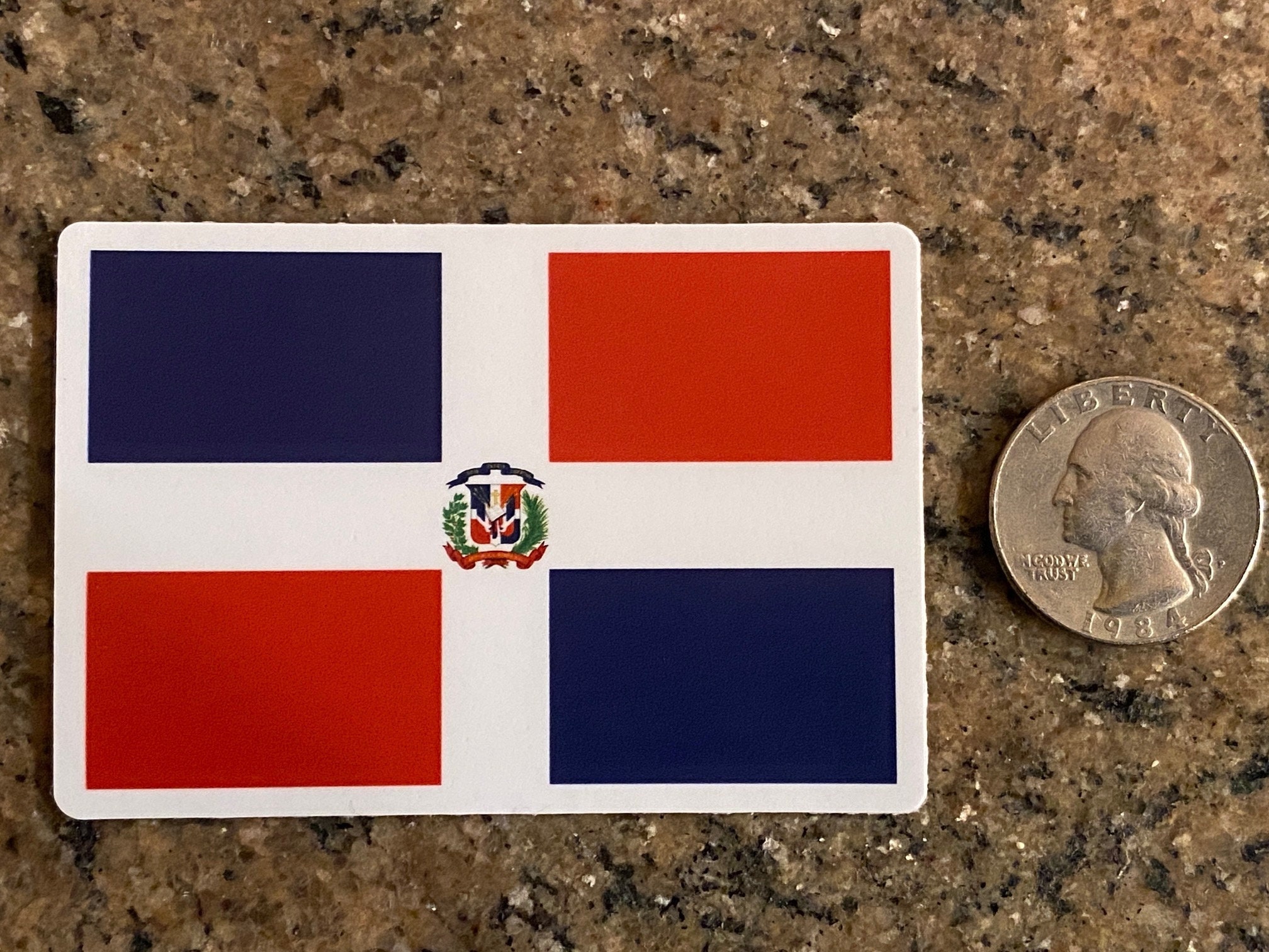 Dominican Republic Flag Sticker Gift for Dominicans, Dominican Sticker ...