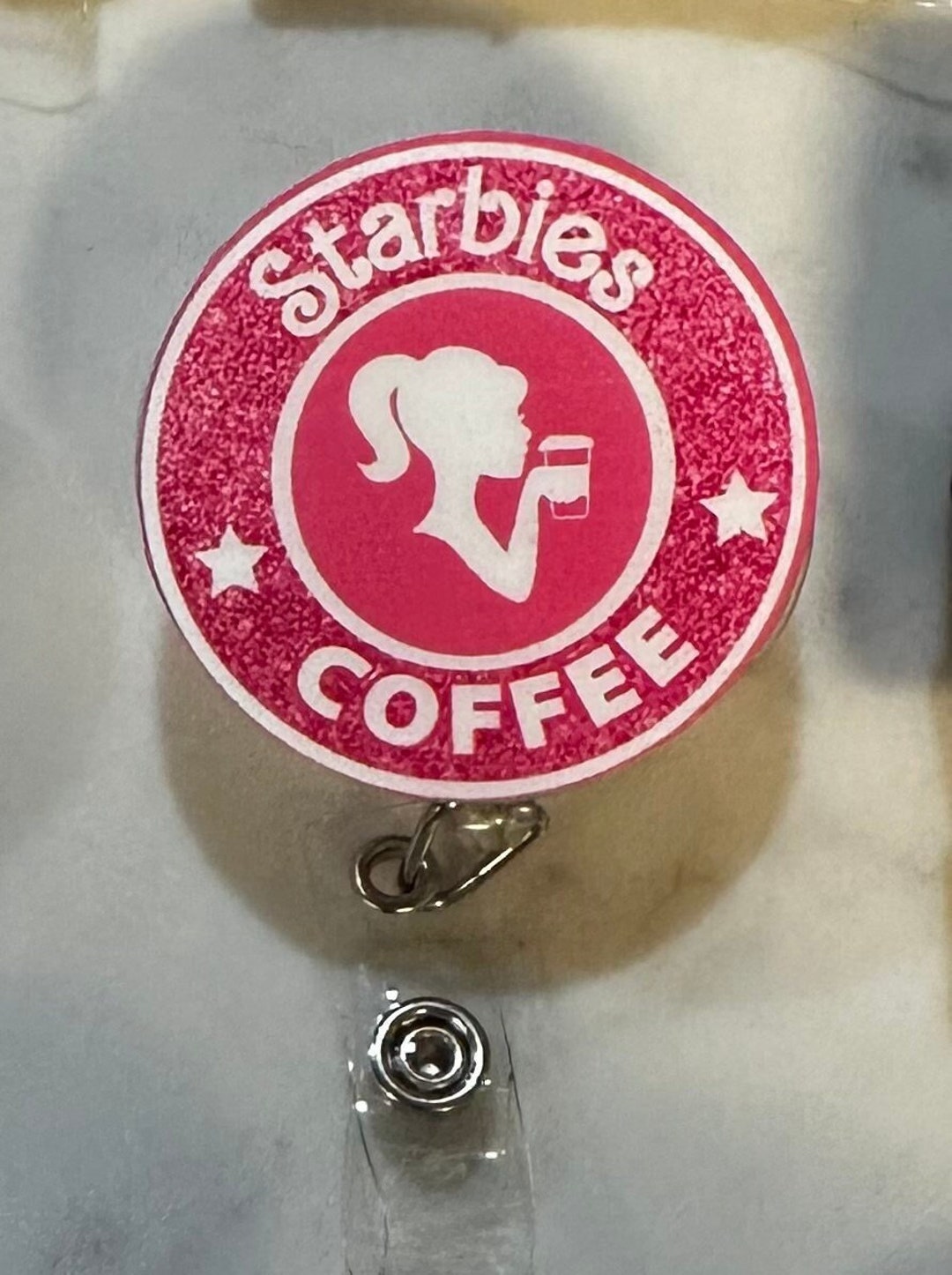 Barbie Badge Reel - Etsy