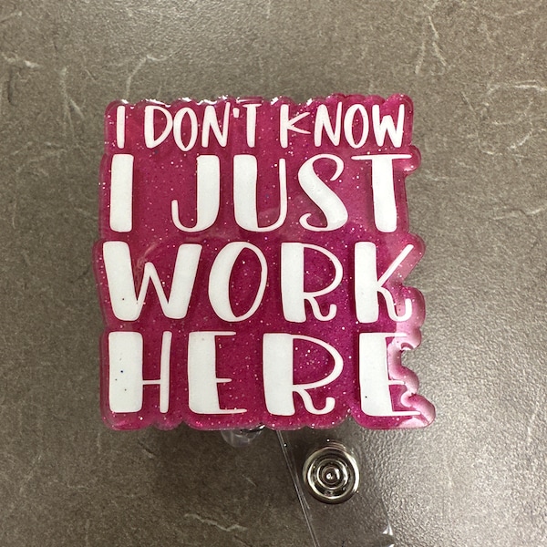 I Dont Know I Just Work Here - Etsy