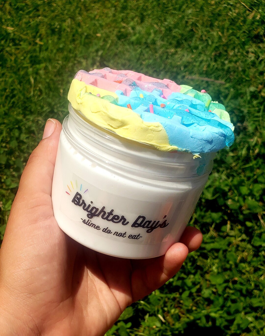 NEW! Brighter Day's Waffle Clay Slime Kit, Scented Slime - Etsy