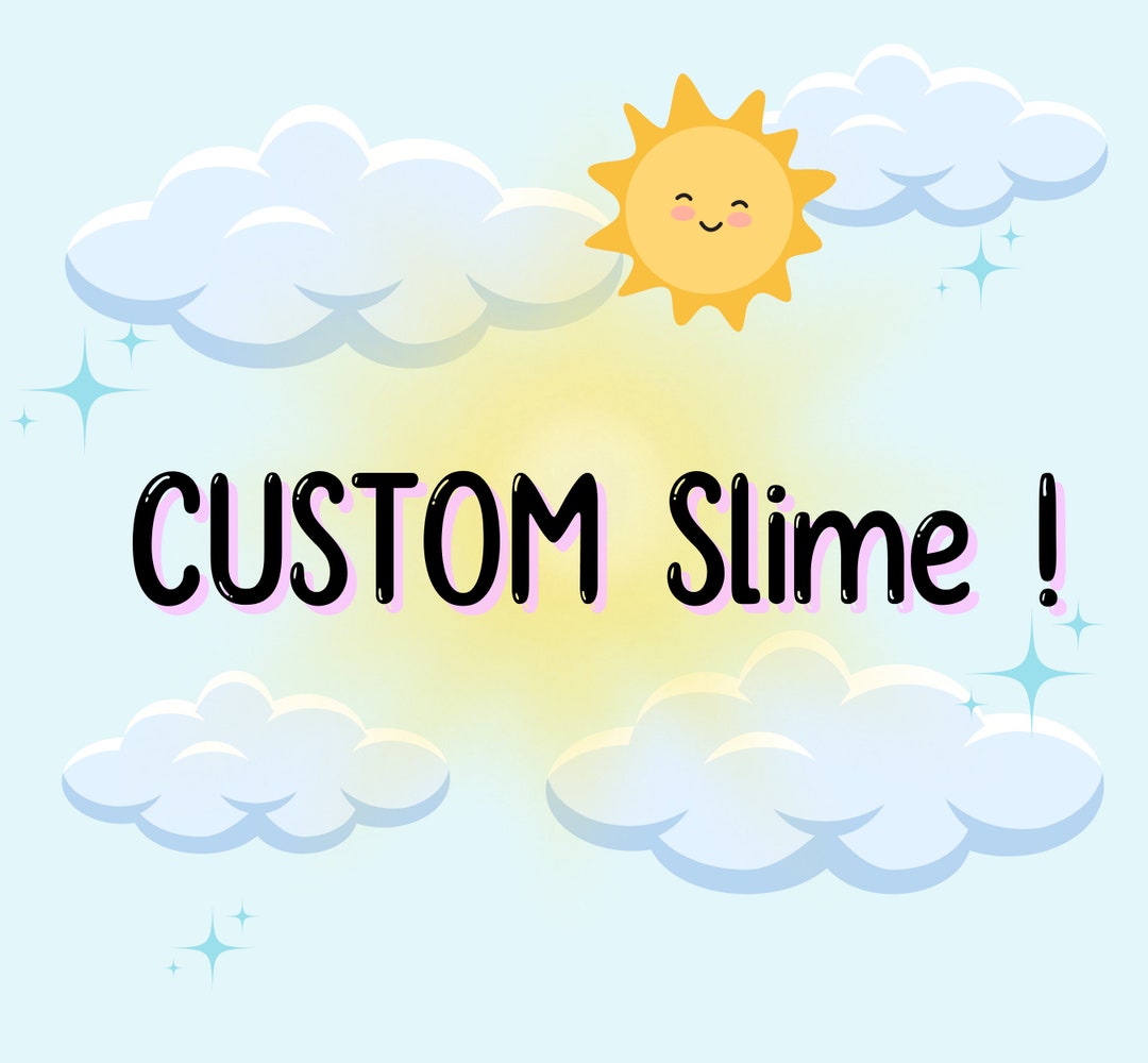 Custom Slime: Design Your Own Texture, Scent & Add-ins - Etsy