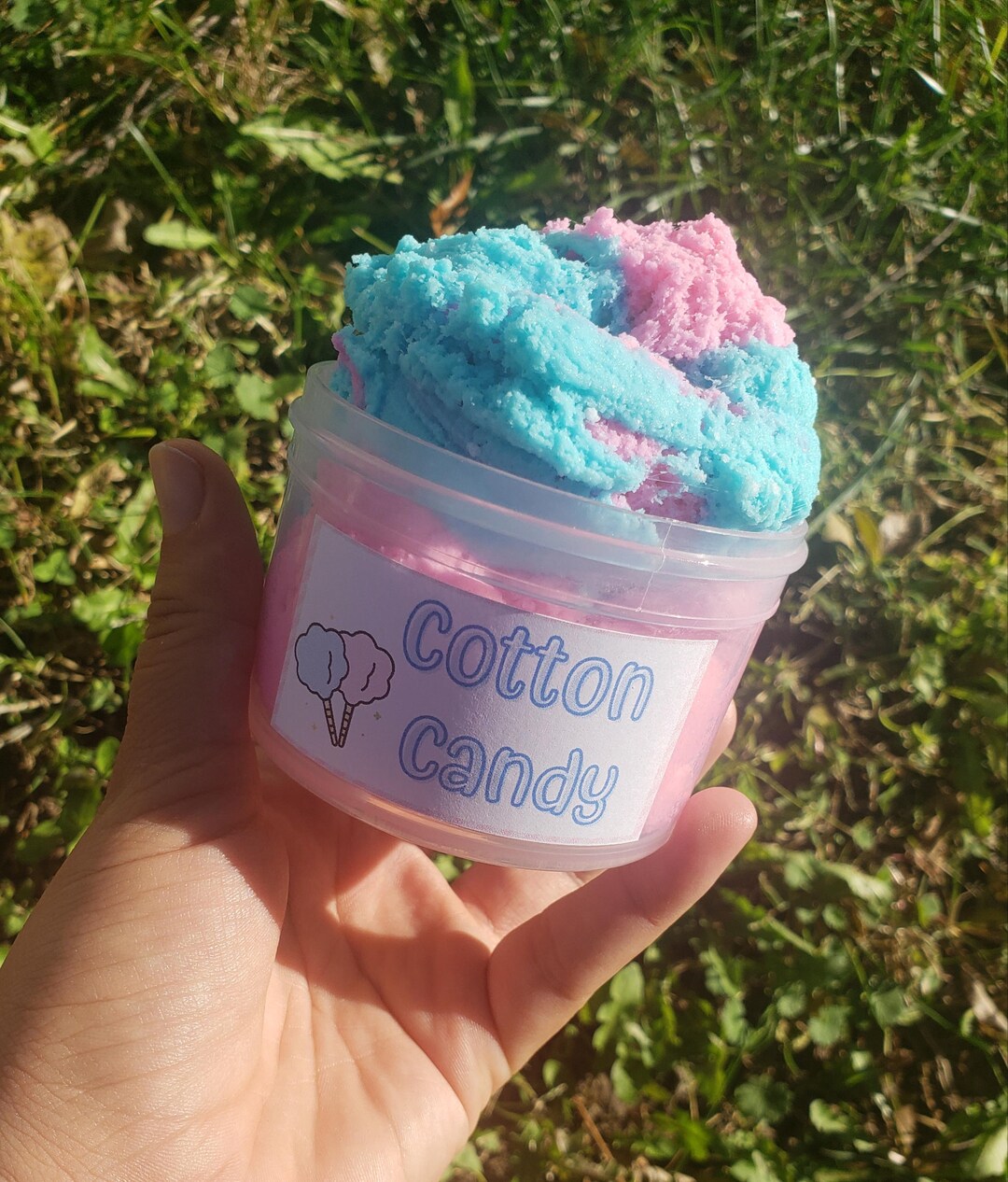 NEW! Cotton Candy Cloud Slime, Cotton Candy Scented Slime, Cloud Slime - Etsy