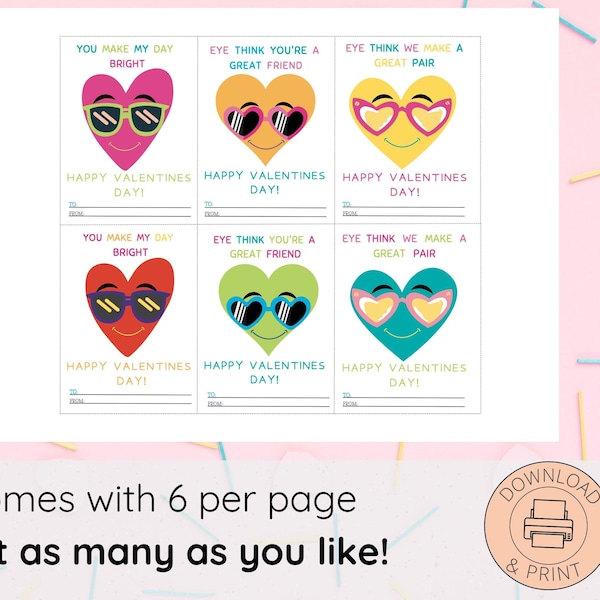 Sunglasses Printable - Etsy