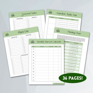 Ultimate Garden Planner, Printable Gardening Planner, Garden Organizer ...