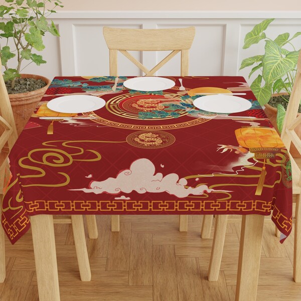 Chinoiserie Tablecloth - Etsy