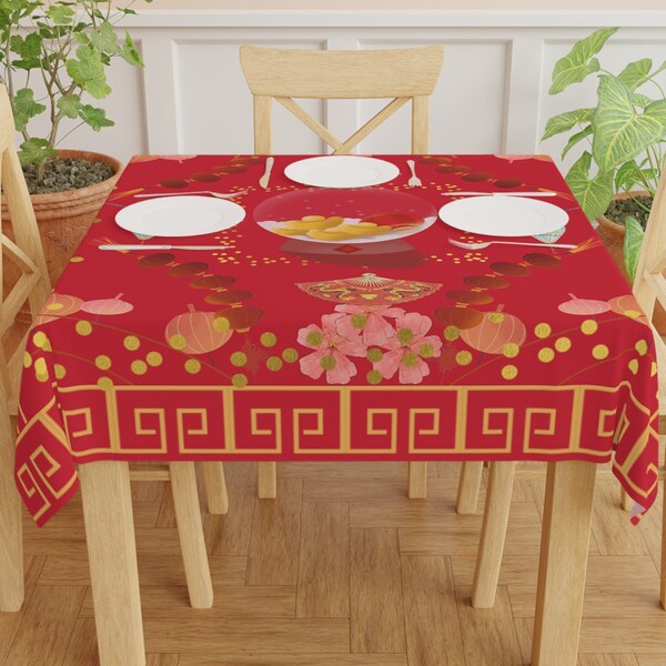 Asian Tablecloth - Etsy