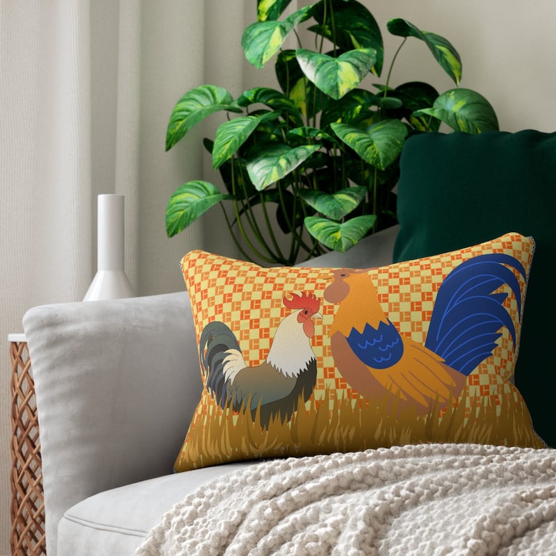 Chicken Throw Pillow - Etsy