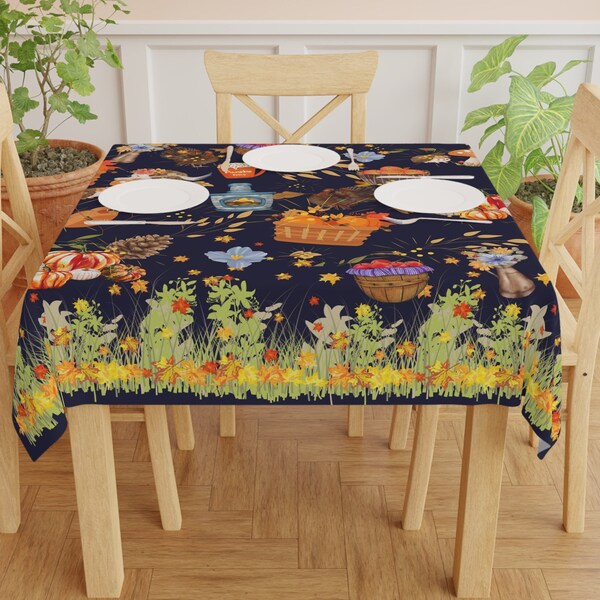 Fall Tablecloth - Etsy