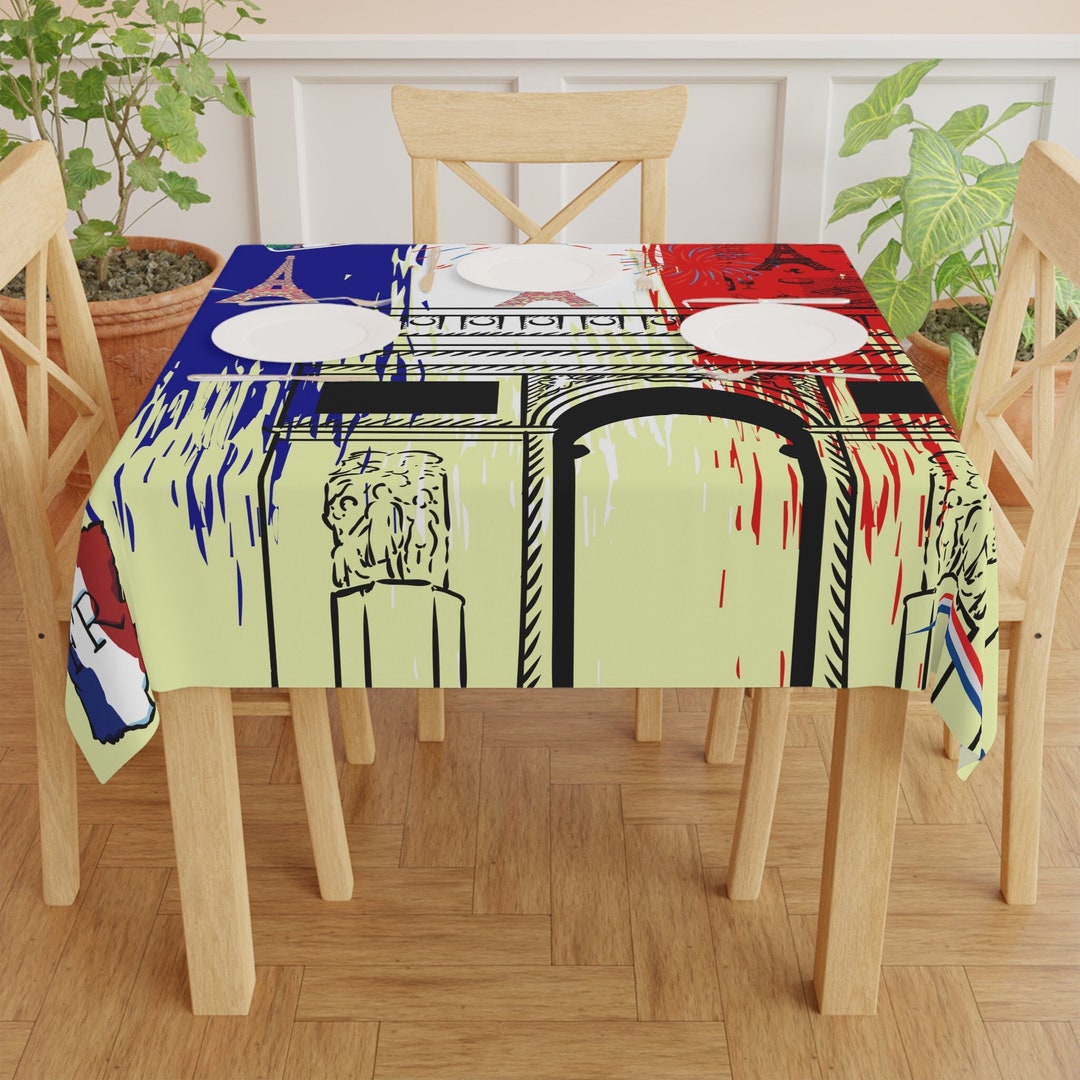 France Tablecloth French Country Table Cloth Paris Decor French ...