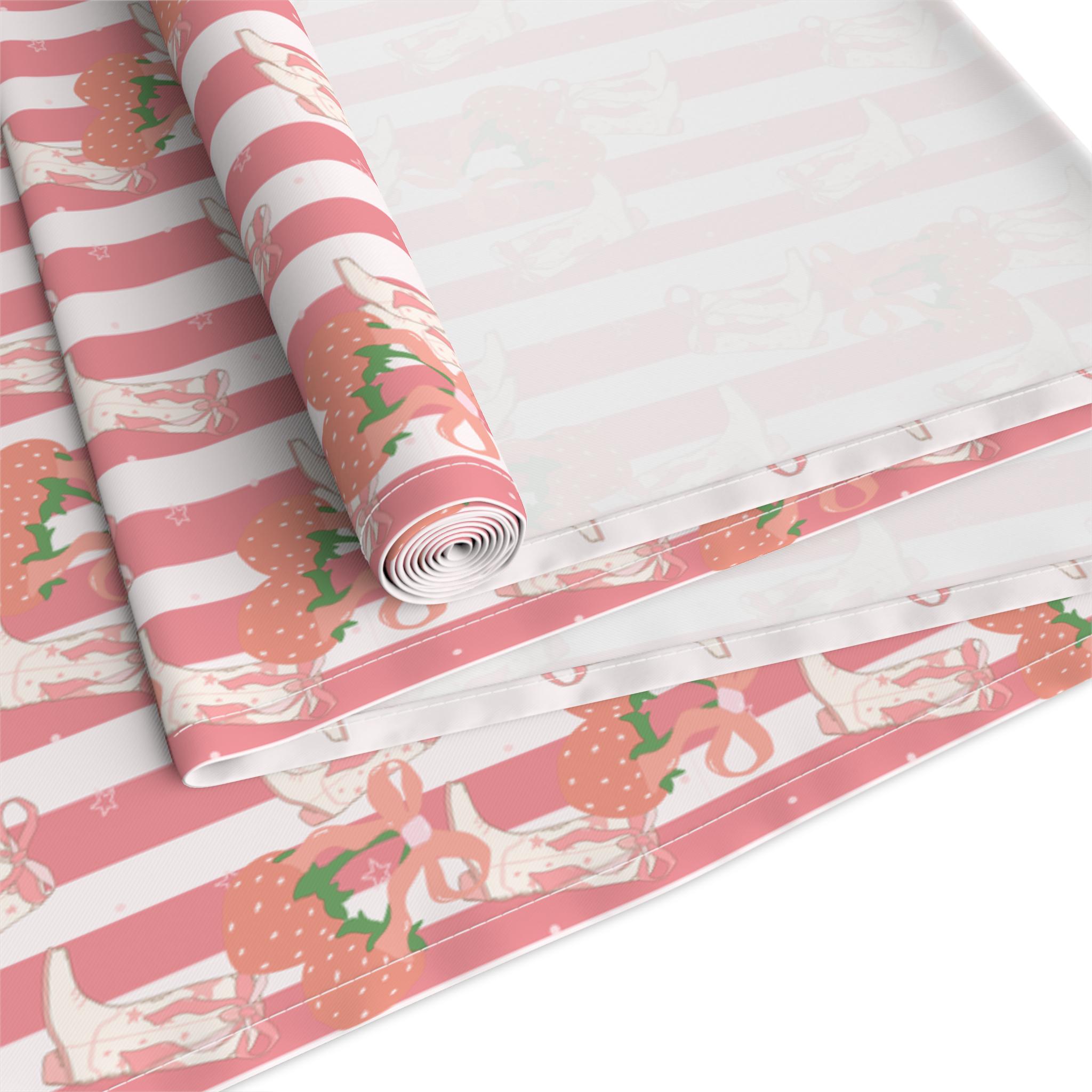 Coquette Cowgirl Table Runner Pink Coquette Aesthetic Table Decor Girls ...