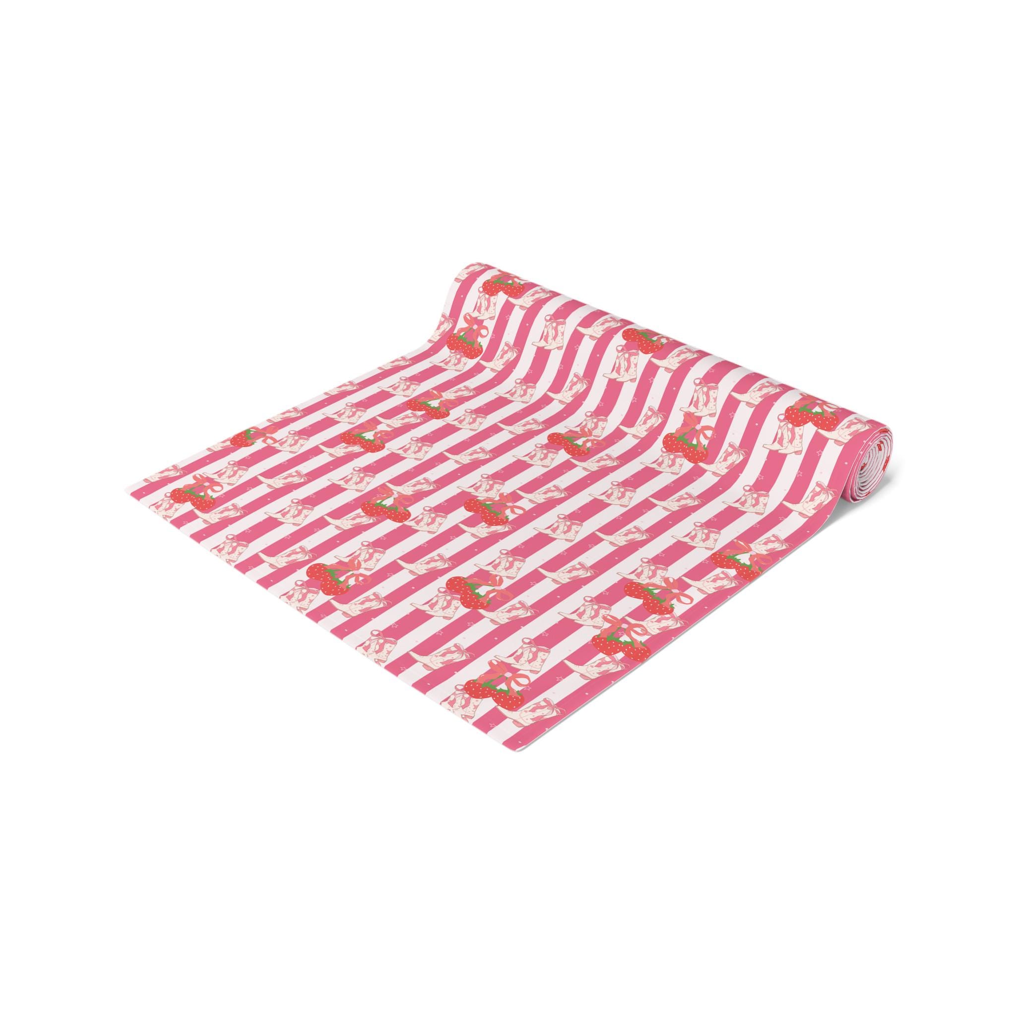 Coquette Cowgirl Table Runner Pink Coquette Aesthetic Table Decor Girls ...